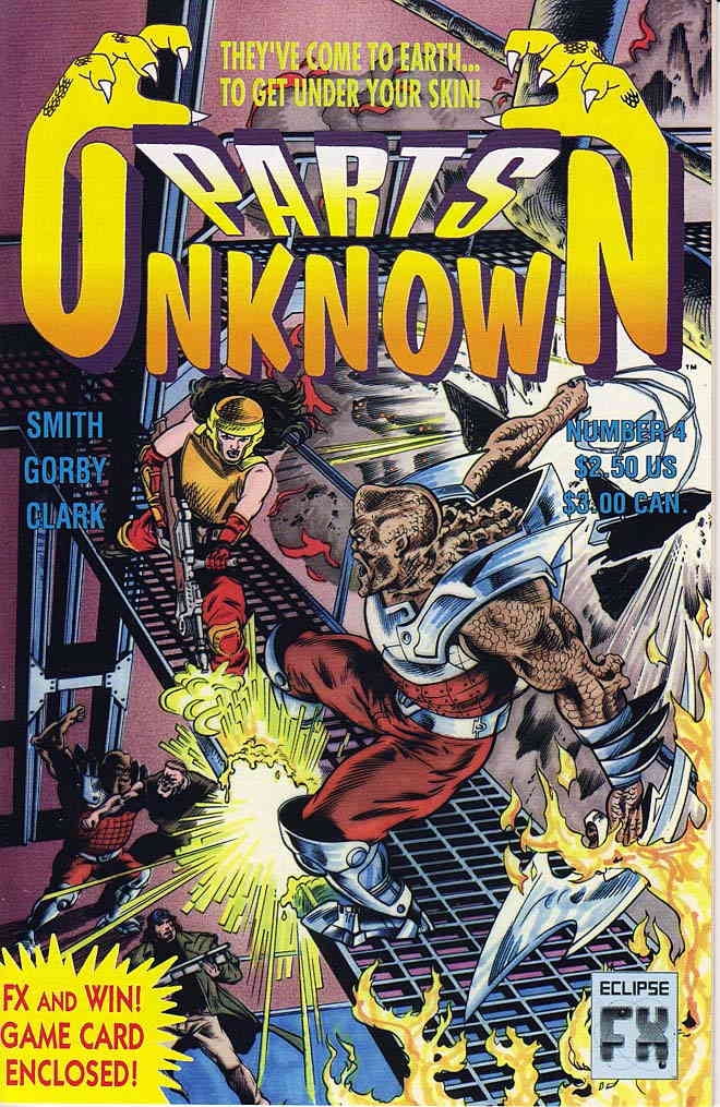Parts Unknown #4 VF ; Eclipse Comic Book - Walmart.com