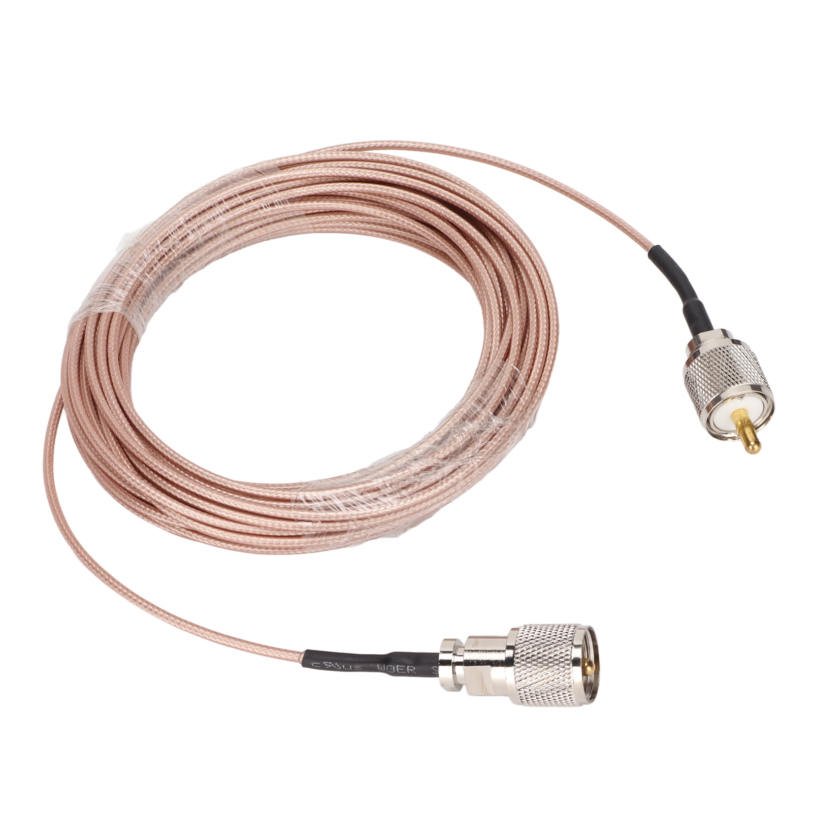 Antenna Coax Wire, 10m Length Plug And Play Dual Connector PL259 ...