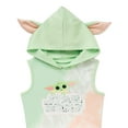 The Mandalorian Girls Baby Yoda Hooded Cosplay Dress with Sequins and ...
