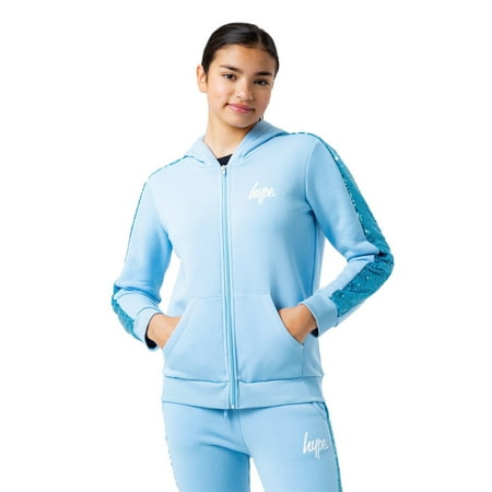 Hype Girls Sequin Full Zip Hoodie | Walmart Canada