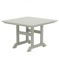 WestinTrends Malibu 5-Piece HDPE Square Patio Dining Table Set with ...