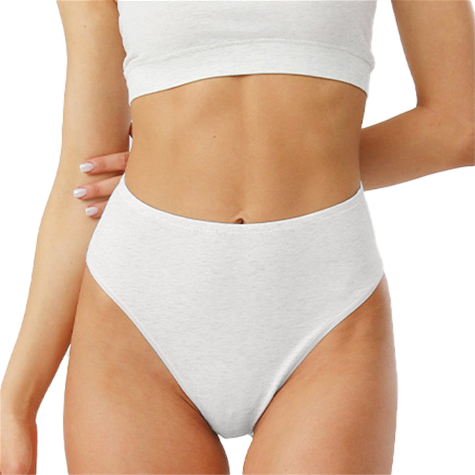 Click here for Dndif Plus Size Womens Cotton High Waist Panties... prices