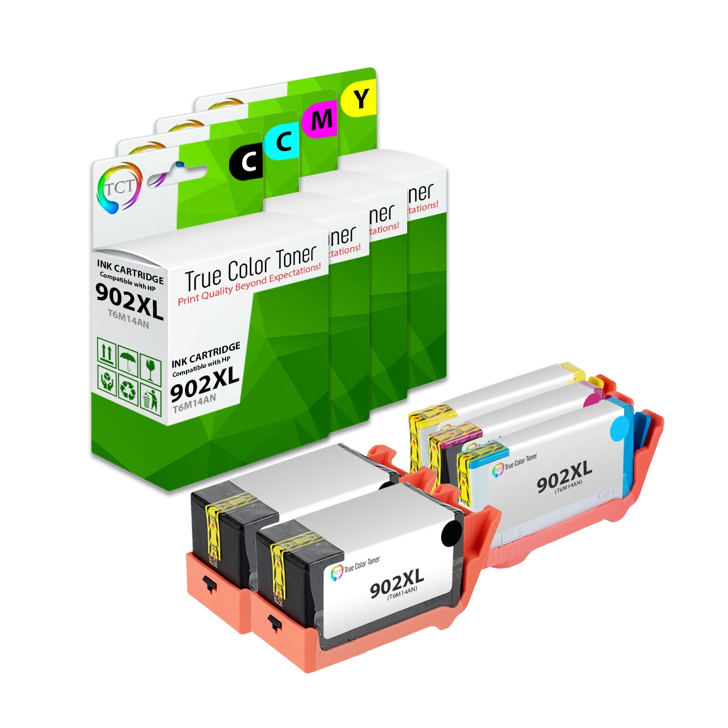 Click here for Tct 902xl Ink Cartridge 5 Pack - Compatible Replac... prices