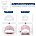 20Pcs Hat Brim Bender Reusable Easy Hat Curver Tool Easy to Use Hats ...
