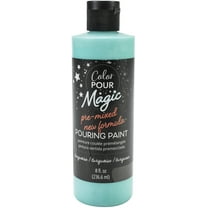 American Crafts Color Pour Pre-Mixed Paint Kit 4/Pkg-Tidal Wave ...