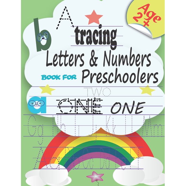 Tracing letters & numbers book for preschoolers : Pen Control, Line ...