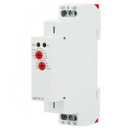 Off Timer Relay, Small GRT8-B1 Knob Off Delay Time Relay, 500Mw For -20 ...