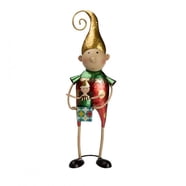Plow & Hearth Indoor/Outdoor Lighted Nutcracker Shorty Statue - White ...