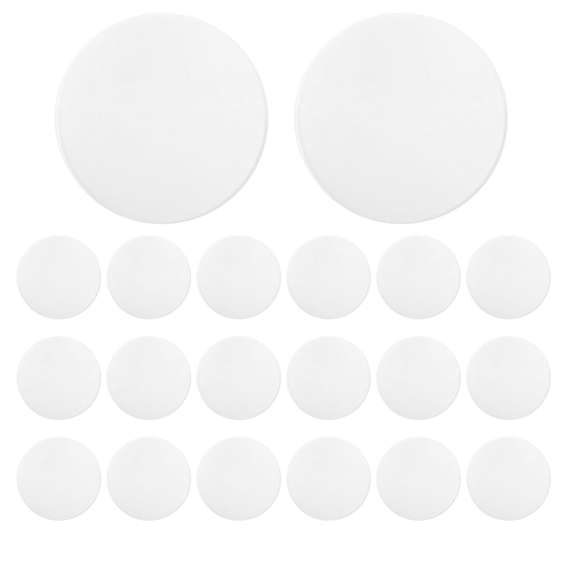 Clear Round Acrylic Sheets, 4 Inch Acrylic Circle Discs Boards Blanks ...
