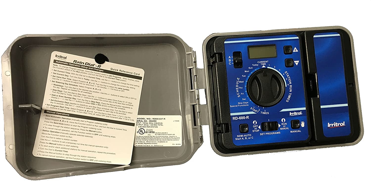 Buy Rain Dial 6 Station Exterior Timer/Controller Online at Lowest ...