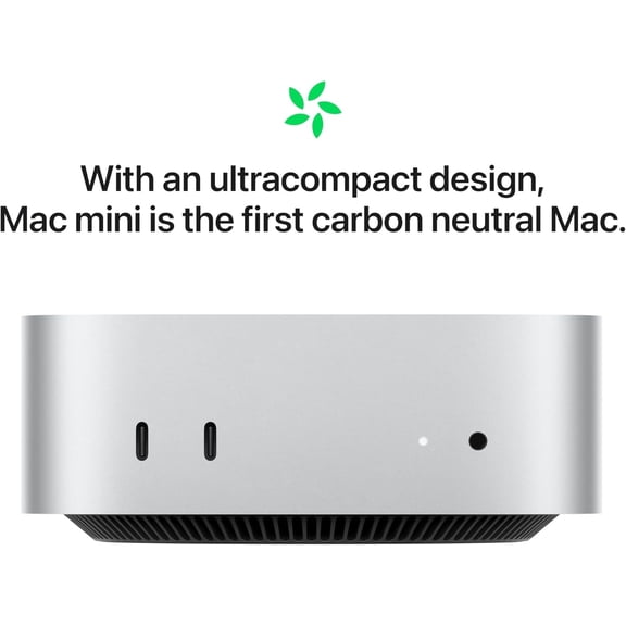 Apple, Mac mini Desktop M4 Chip, 16GB RAM 256GB SSD, Compact 5x5 inch ...