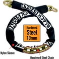 Blackstone Bicycle Lock with 130dB Alarm, 14mm Shackle & 46 Inch Anti ...