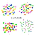 Bicycles Wheel Spokes Beads Cycling Plastic Spokes Wheel Decoration ...