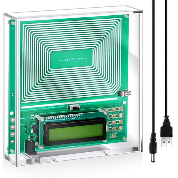 0.1Hz-100000Hz Adjustable Schumann Sine Wave Resonance Generator Ultra ...