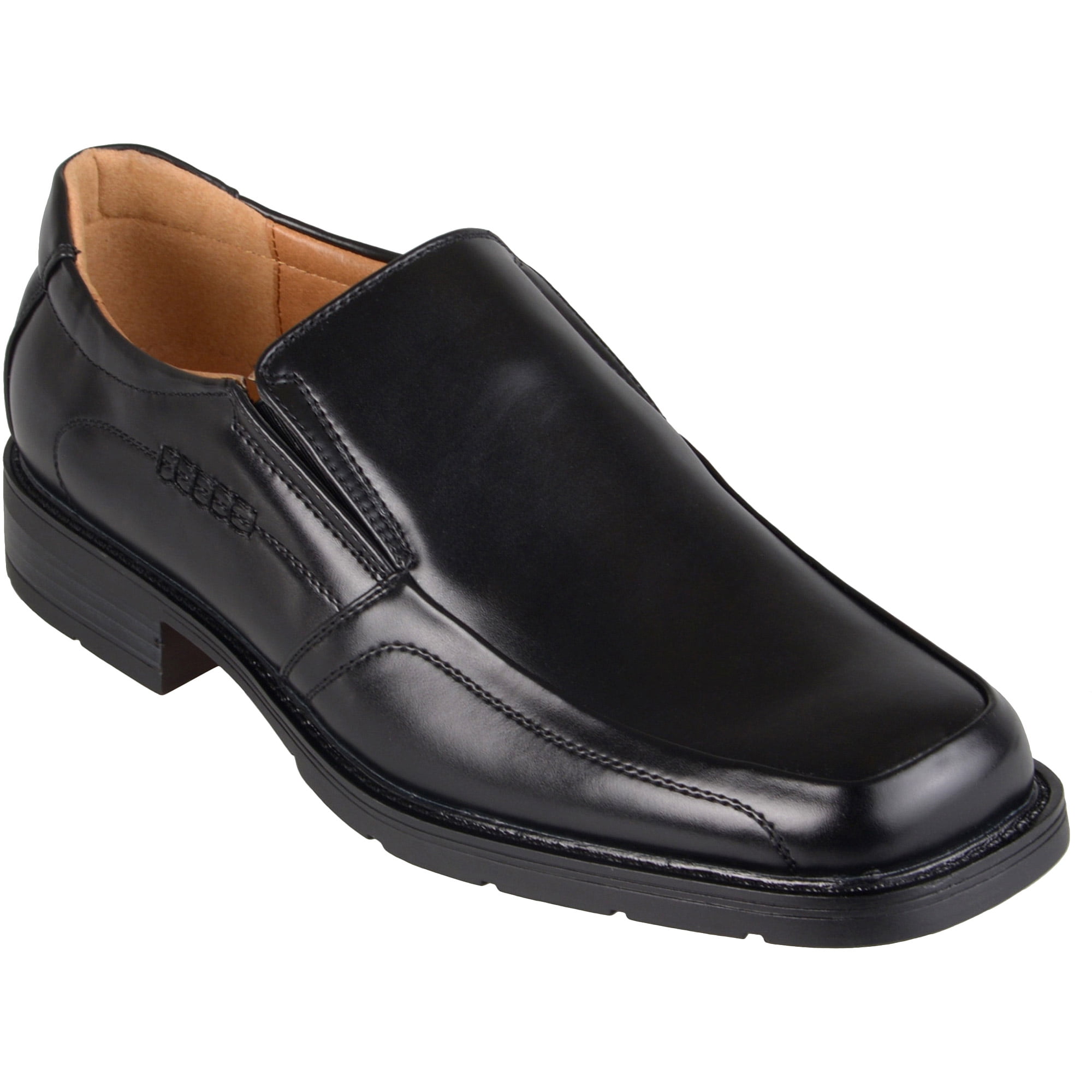 Mens Square Toe Slip On Loafers