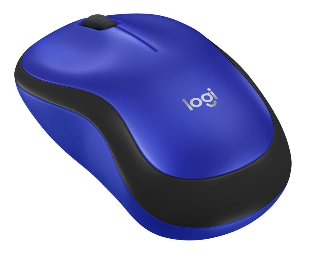 Logitech Wireless Silent Mouse, Blue - Walmart.com