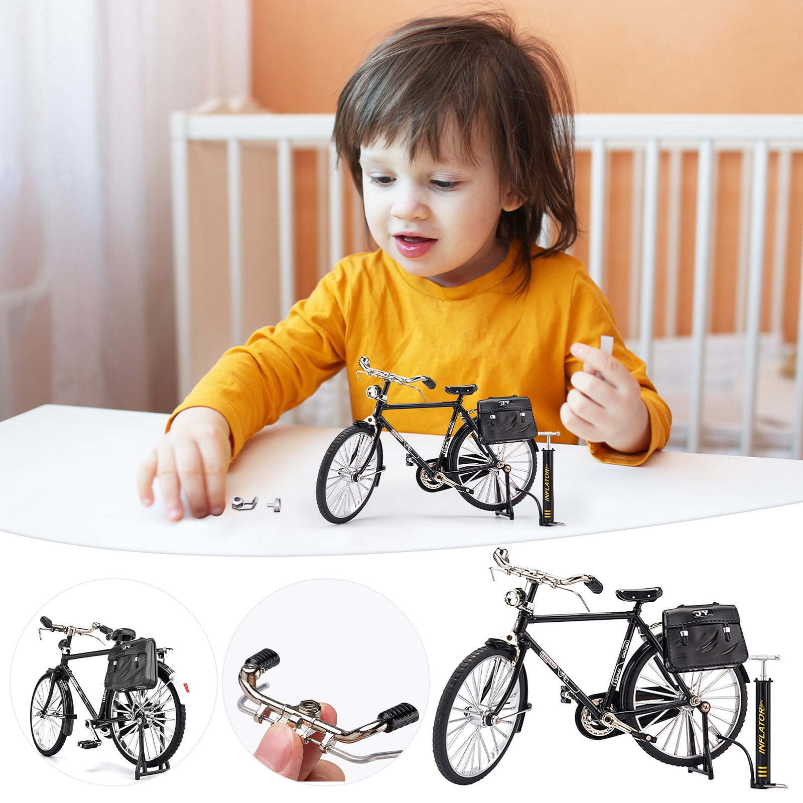 Click here for Qocolhg Toy Car For Toddlers 1-3  Diy Bicycle Toy... prices