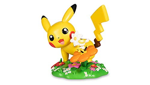 Pokemon A Day with Pikachu Figure - Blooming Curiosity - Walmart.com ...