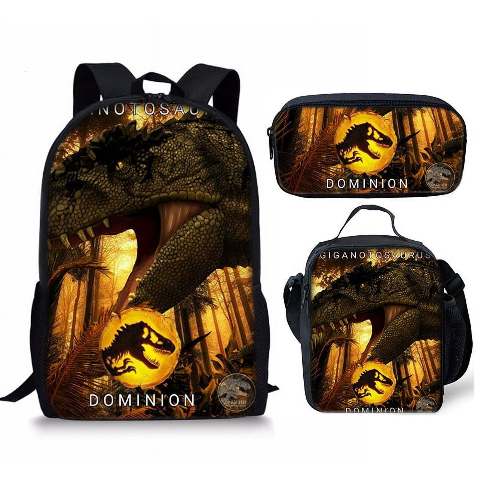 Click here for Black New Jurassic World Dinosaur Backpack Jurassi... prices