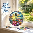 Acrylic Stained Glass Suncatcher Puzzle Kit, Window Hanging Art ...