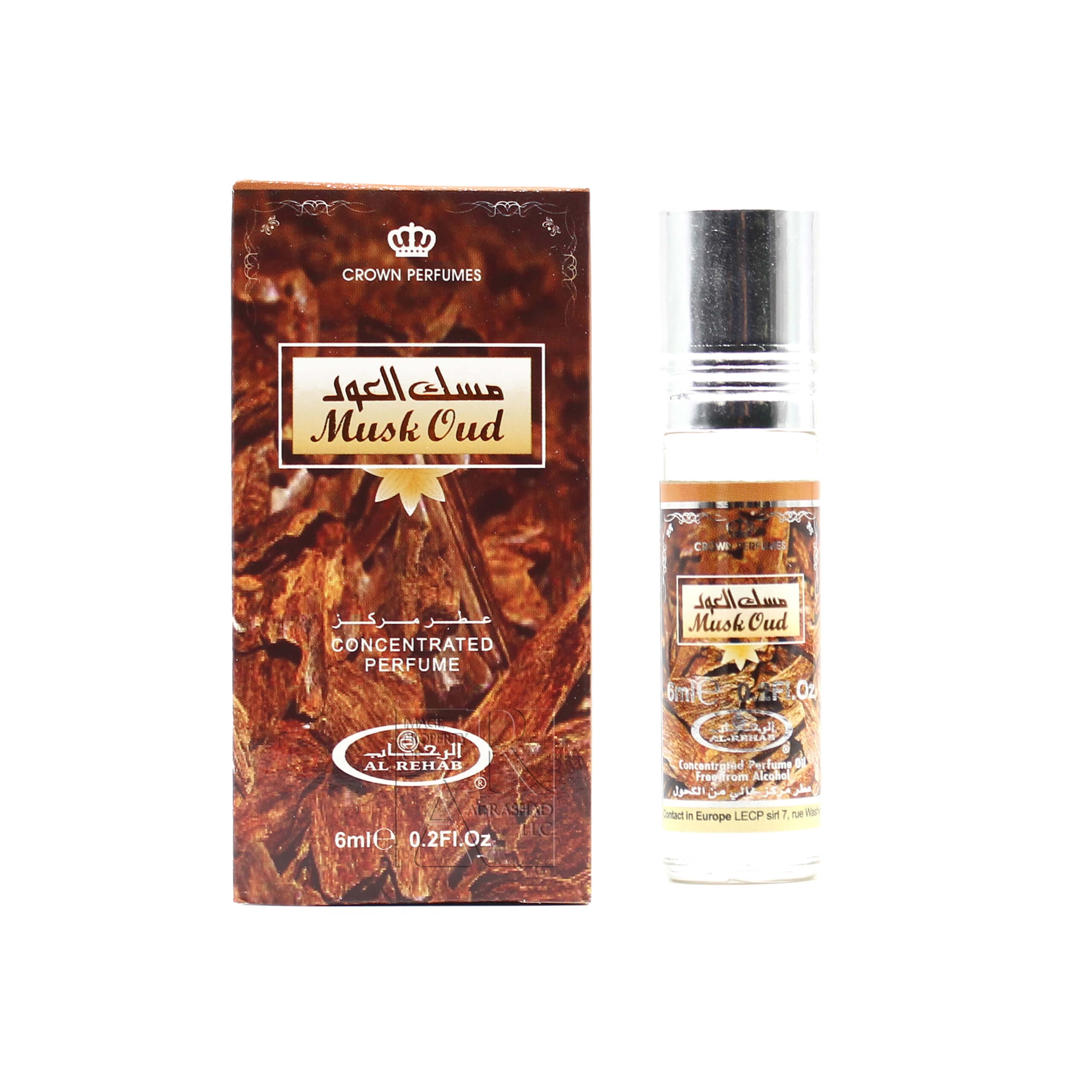 Musk Oud - 6ml (.2 oz) Perfume Oil by Al-Rehab-24 pack - Walmart.com