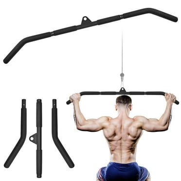 CAP Strength Deluxe Lat Bar with Rubber Handgrips, Assorted Lengths ...