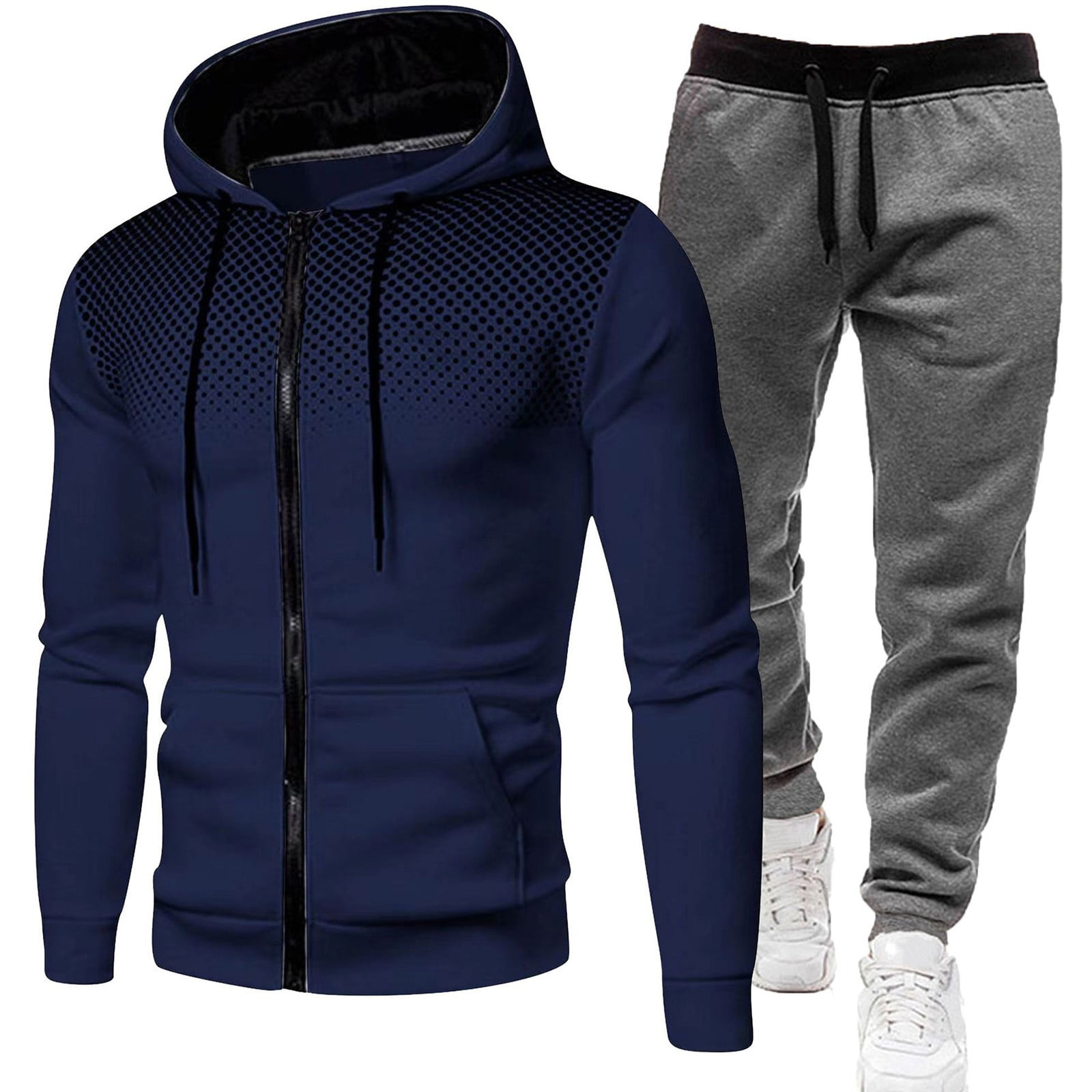 Click here for Visit The Sunlet Store Mens Suits Winter Fleece Ho... prices