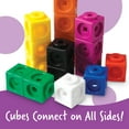 Learning Resources MathLink Cubes Elementary Math Activity Set - 115 Pieces, Boys and Girls Ages ...