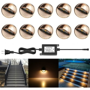 TimberTech DeckLites LED Stair Riser Light - Bronze - Walmart.com