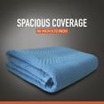 Ironton Nonwoven Moving Blanket, 80in.L x 72in.W, Blue - Walmart.com