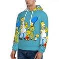 Animation The Simpsons Men's Sweatshirt Hoodies Hoody Novelty Fashion ...