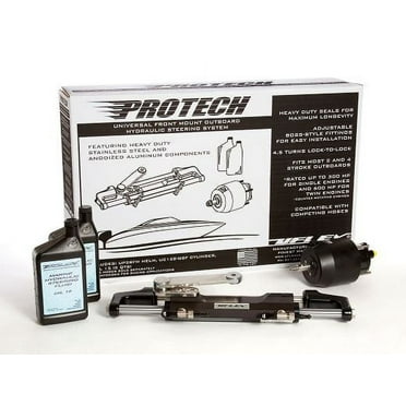 Uflex Protech 1.0 Universal Front Mounting Hydraulic Steering System ...