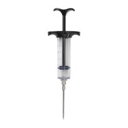 Heavy Duty Stainless Steel Meat Injector Kit, 2 oz Turkey Flavor ...