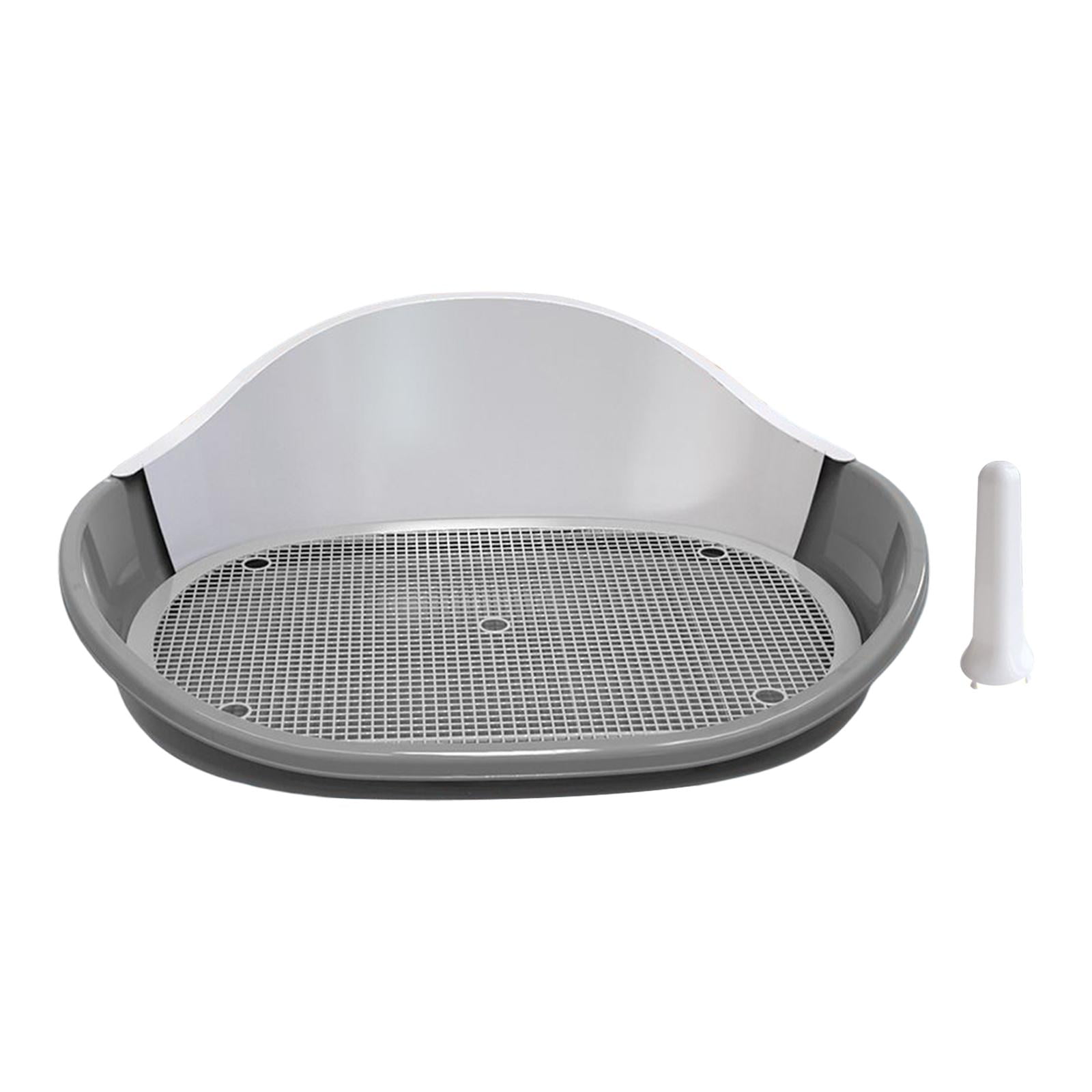 Pet Training Toilet Tray Pee Pad Potty Trainer with Urinary Column Dog ...