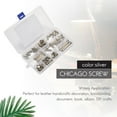 Chicago Screw Binding Screws Posts Assortment Kit for DIY Leather ...