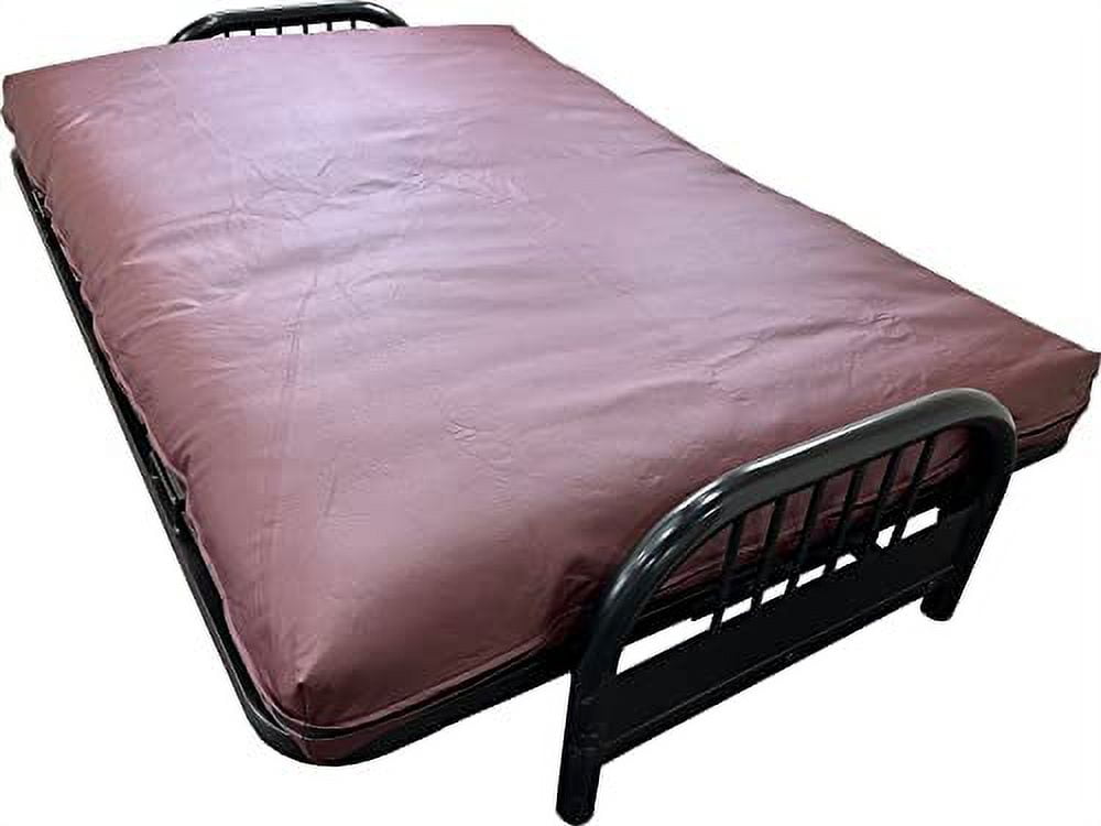Leather Look Vinyl Futon Covers, Mattress Protector Slipcovers ...