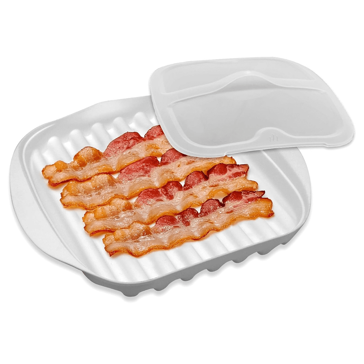Click here for Unbranded Microwave Bacon Tray With Lid  Plastic B... prices