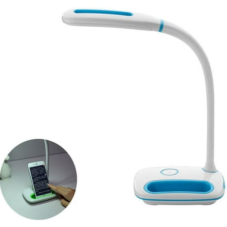 Led Desk Lamp, Flexible Gooseneck Brightness Adjustable Reading Table ...