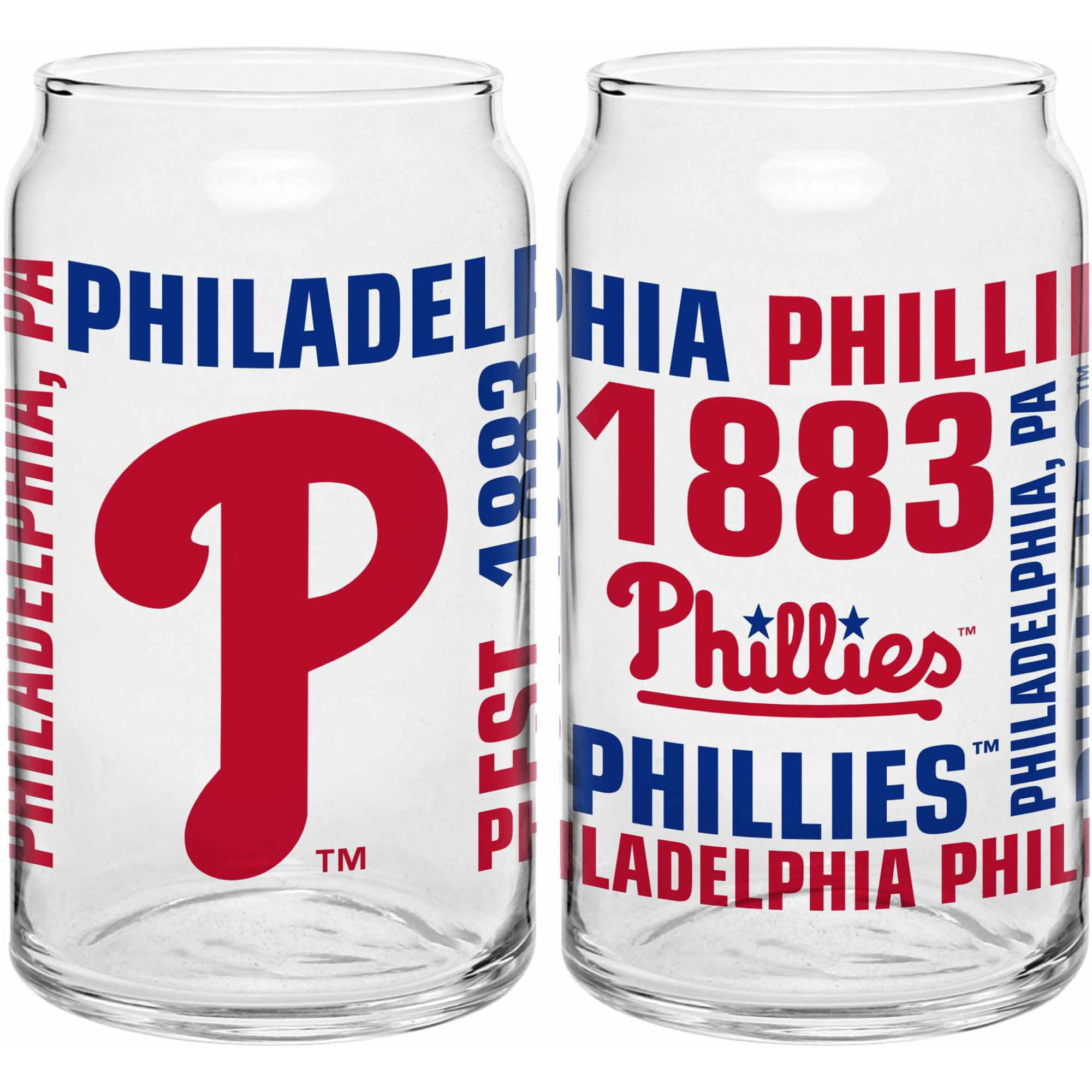 Boelter Brands MLB Set of Two 16 Ounce Spirit Glass Can Set ...