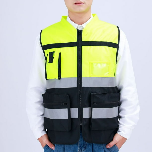 Dual Color Reflective Vest, Vest Night Working Vest Construction Vest ...