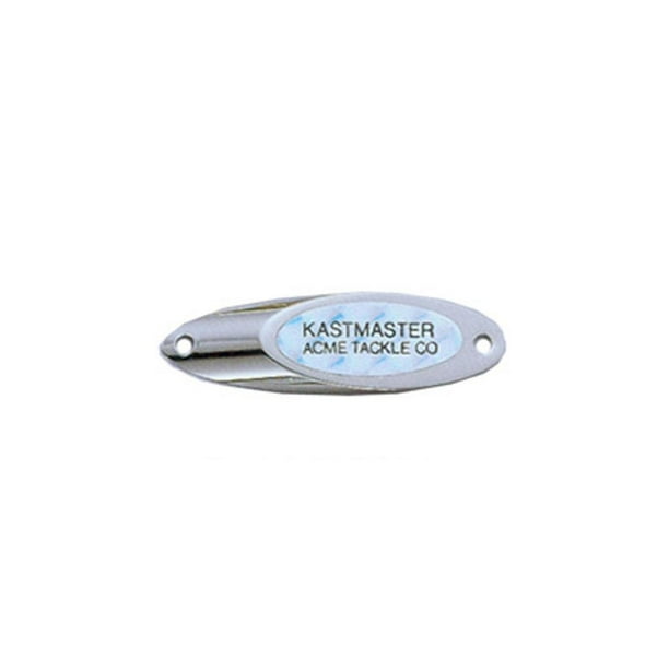 Kastmaster 3/4 oz Chrome with Silver - Walmart.com