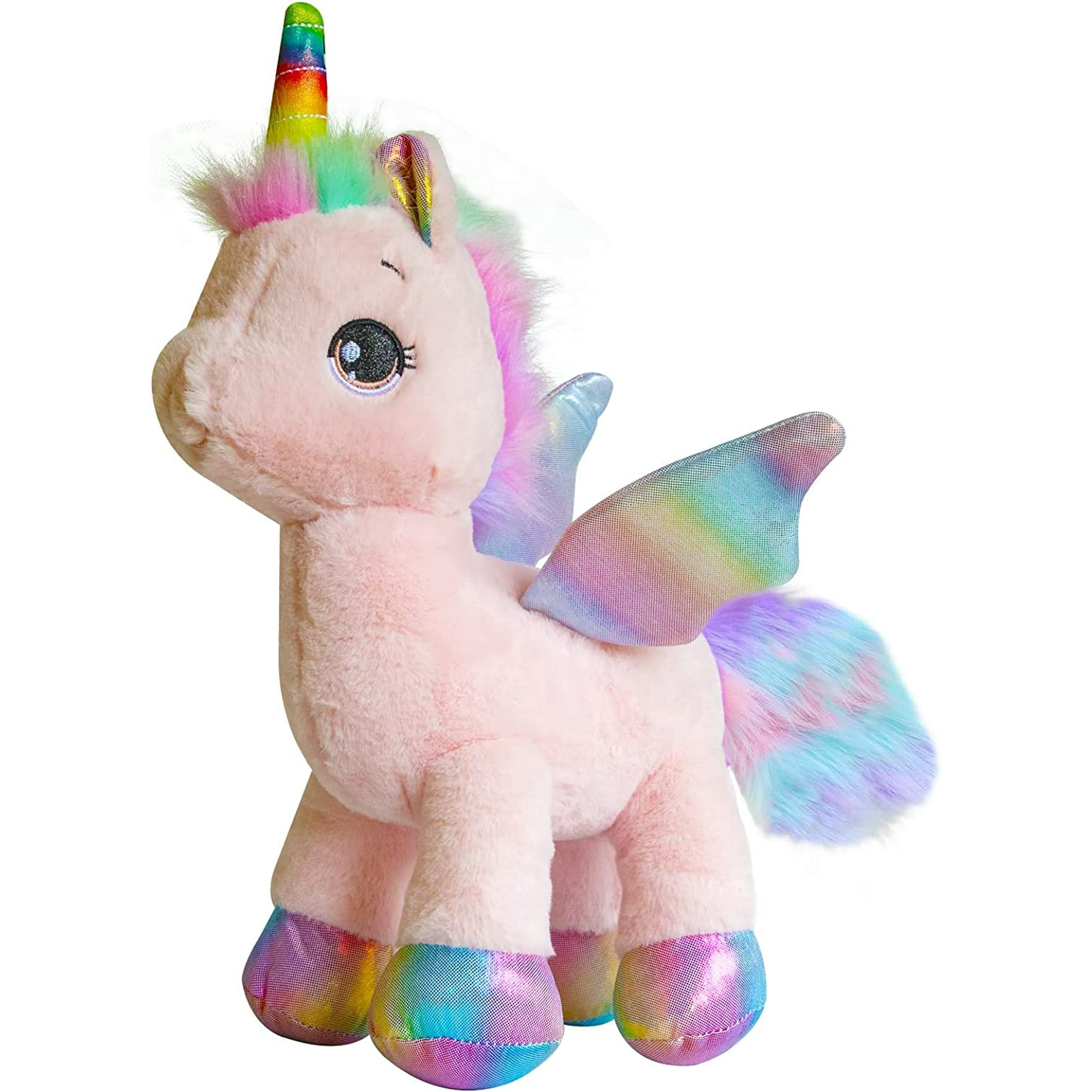 Click here for Unbranded Unicorn Plush Toy 38cm/15 Unicorn Stuffe... prices