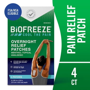 Mentholatum WellPatch Backache Extra Large Ultra Strength Pain Relief ...