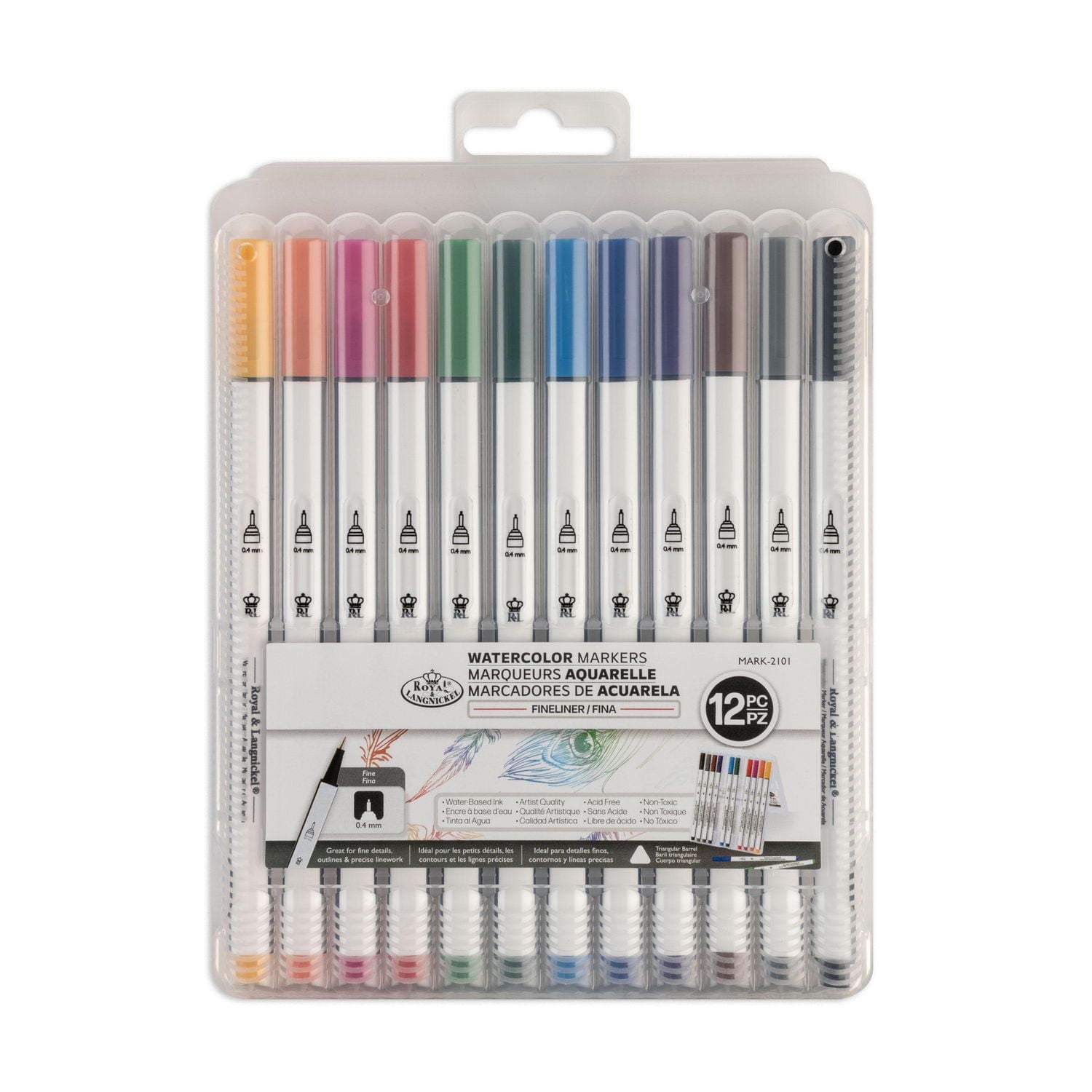 Click here for Royal & Langnickel - 12pc Fineliner Artist Markers... prices
