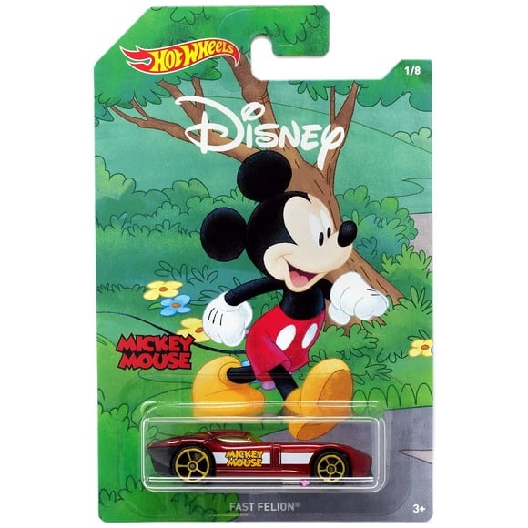 Mickey Mouse Red Car