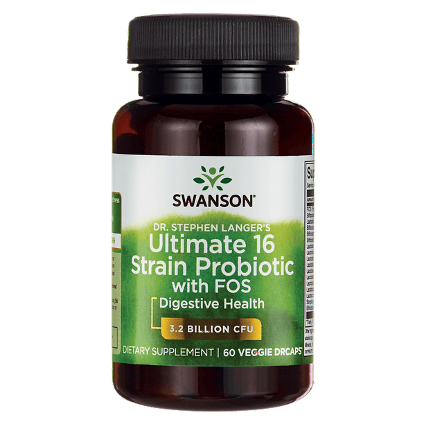 Swanson Dr. Stephen Langer's Ultimate 16 Strain Probiotic with ...