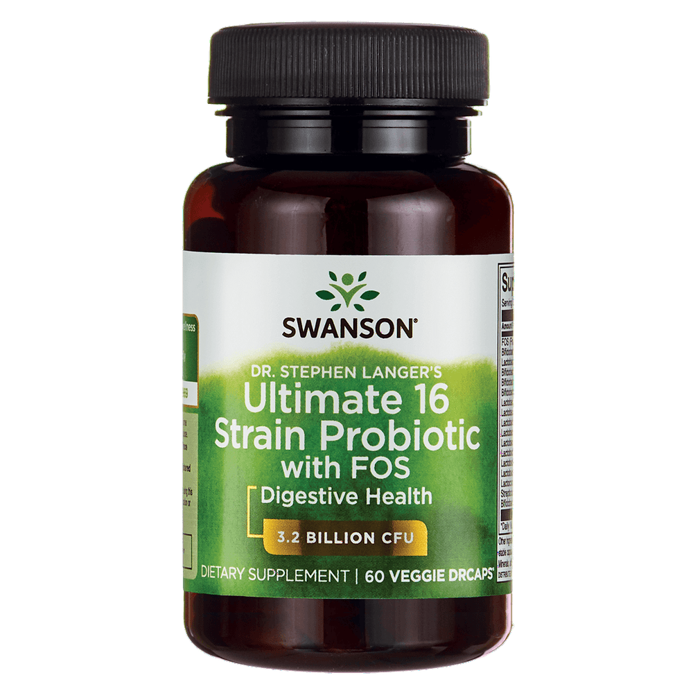 Swanson Dr. Stephen Langer's Ultimate 16 Strain Probiotic with ...