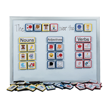 Educational Sentence Building Magnetic Set for Kids - Learning Toys for ...