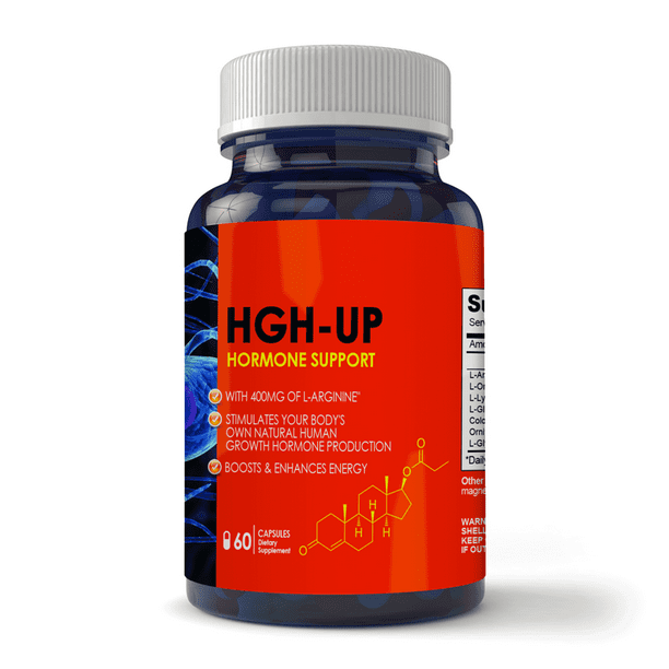 Totally Products HGH UP Advanced Natural Hormone Helper con L-Arginina ...