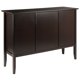 Winsome Wood Melba Buffet Cabinet, Sideboard, Coffee Finish - Walmart.com